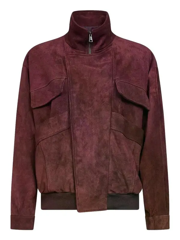 BLANCA VITA Zip Pocket Jacket - Red