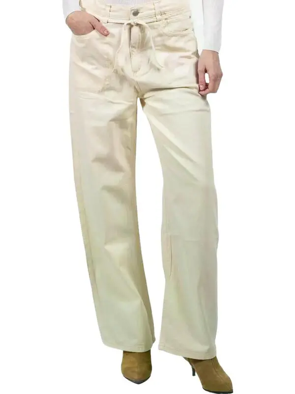 DL1961 Casie Drawstring Jeans - Neutrals