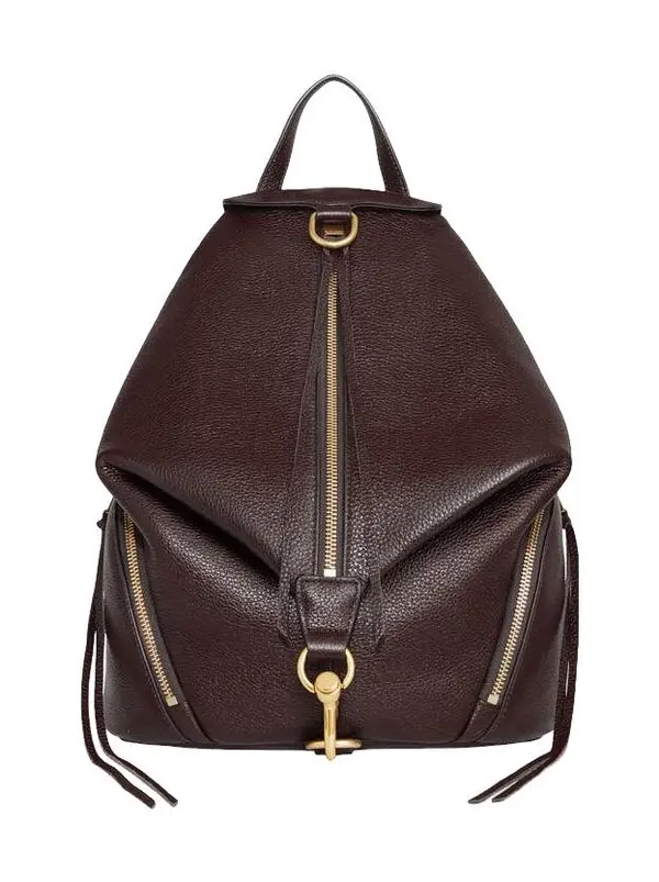 Rebecca Minkoff Julian Leather Backpack - Cigaro