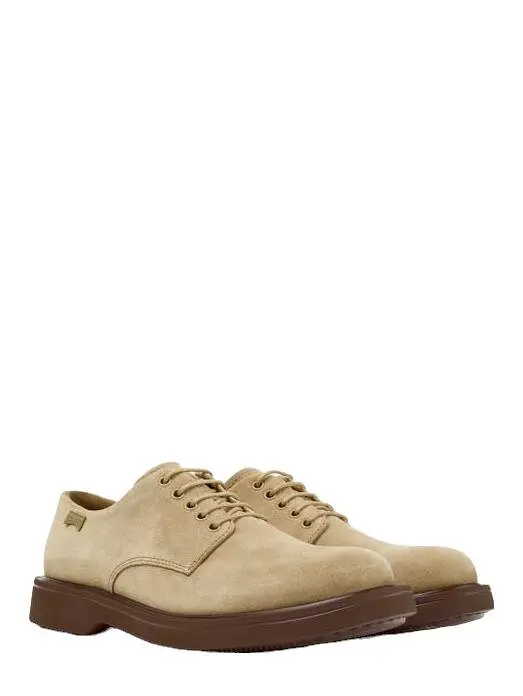 Camper Plain-toe Oxford - Medium Brown