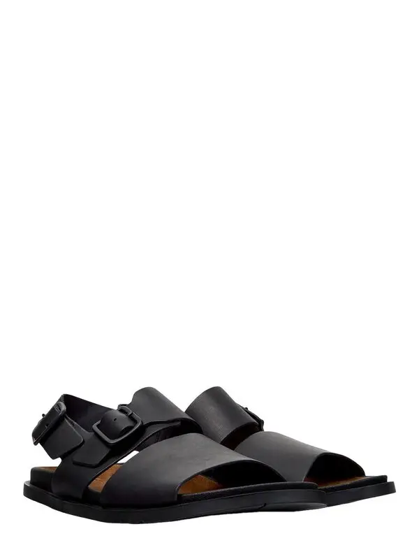 Camper Lluc Two-strap Sandal - Black