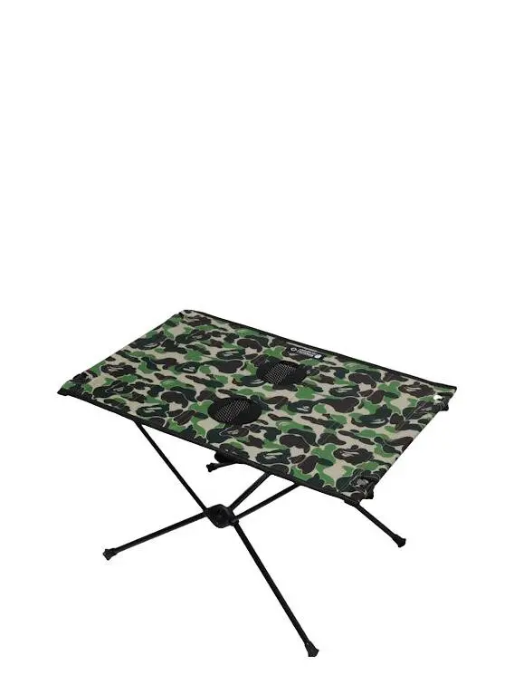 A BATHING APE X Helinox Abc Camo One Hard Top Table - Green