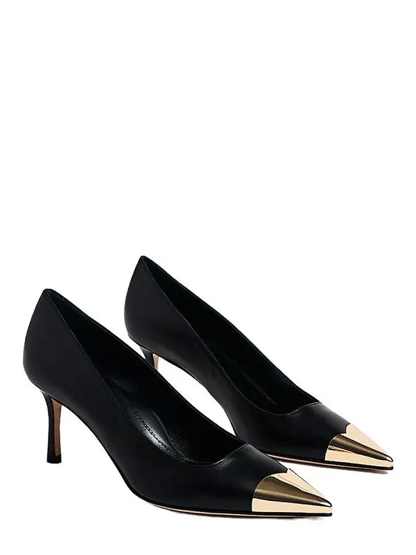 Marion Parke Nappa Ava Pump - Black