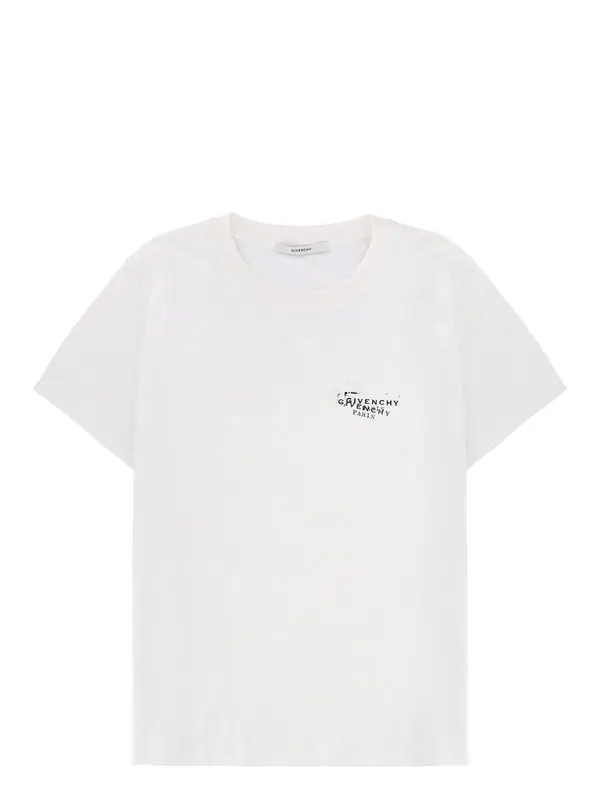 Givenchy T-shirt With Logo - White