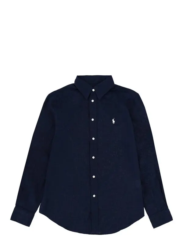 Polo Ralph Lauren Linen Classic Fit Shirt - Blue