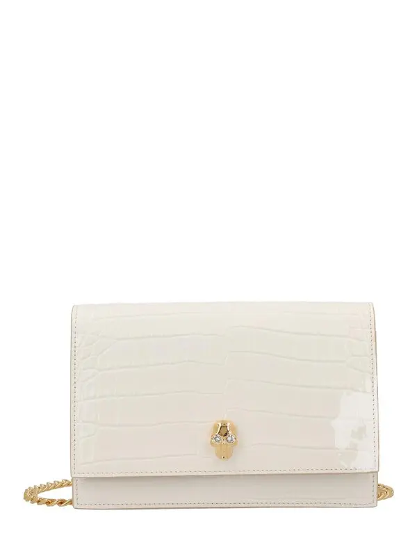 Alexander McQueen Small Skull Bag - Ivory