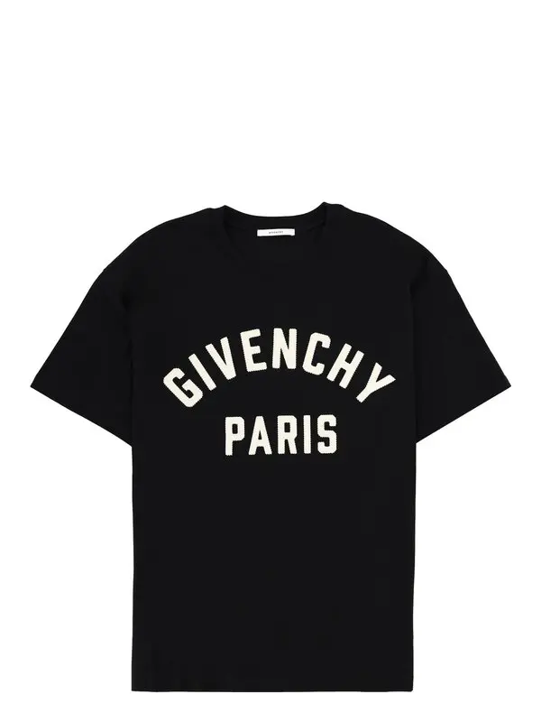 Givenchy T-shirt With Logo - Black