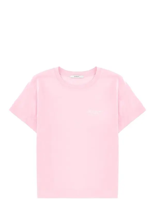 Givenchy T-shirt With Logo - Pink