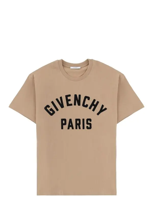 Givenchy T-shirt With Logo - Brown