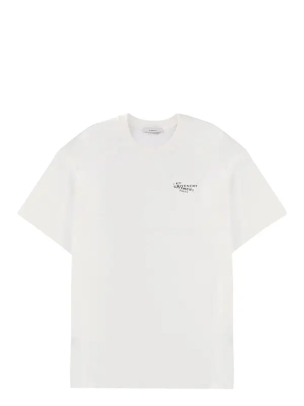 Givenchy Logo Print T-shirt - White