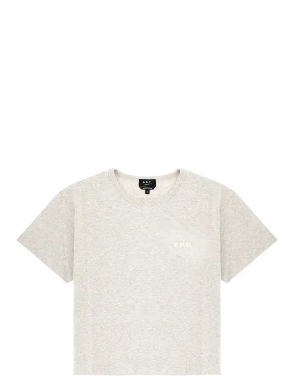 A.p.c. Logo T-shirt - Grey