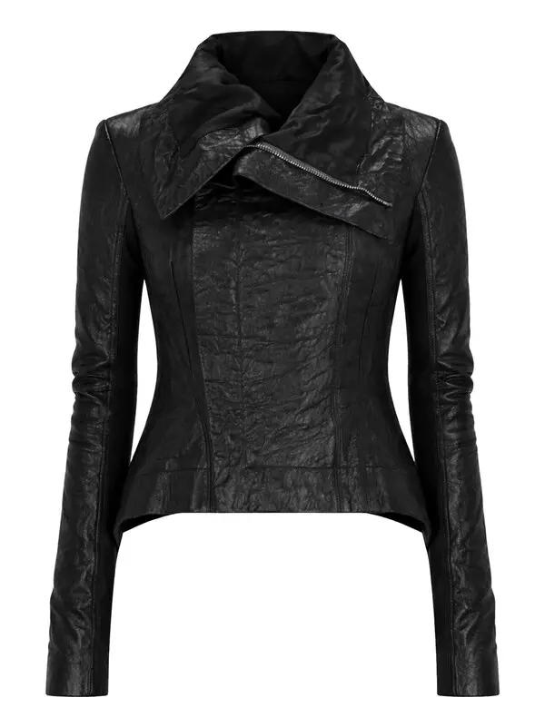 Rick Owens Temple Naska Biker Jacket - Black