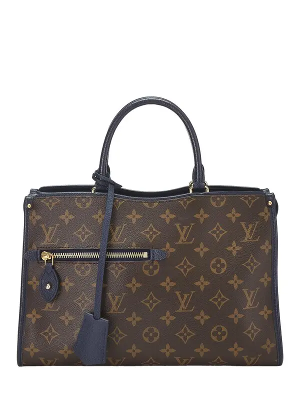 LOUIS VUITTON Monogram Canvas Popincourt Nm - Navy