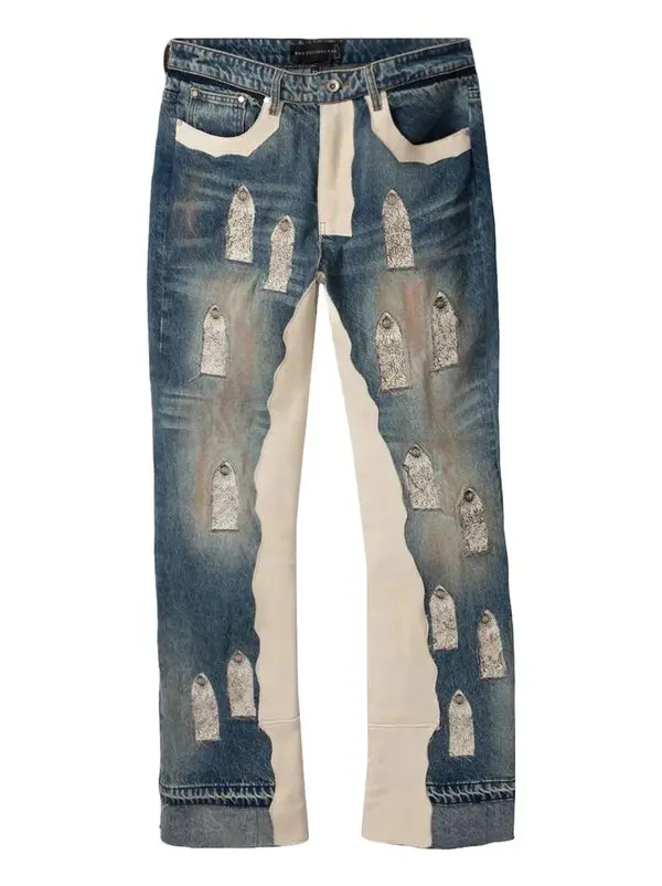 WHO DECIDES WAR BY EV BRAVADO Howdy Denim Jeans - Blue