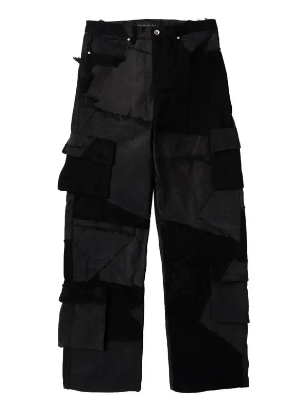 WHO DECIDES WAR BY EV BRAVADO Unearthed Cotton Pant - Black