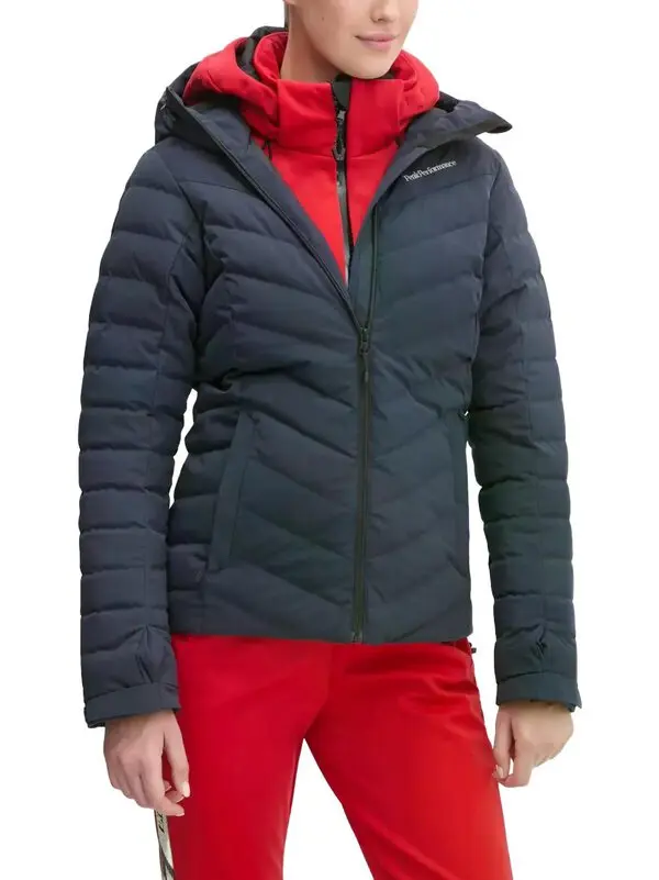 PEAK PERFORMANCE Hooded Quilted Jacket - Blue