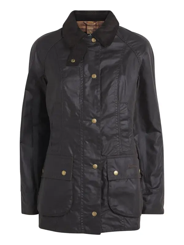 Barbour Waxed Beadnell Jacket - Brown