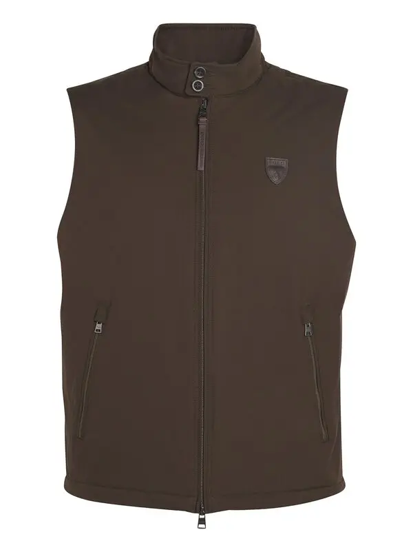 Polo Ralph Lauren Gabardine Logo Gilet - Brown