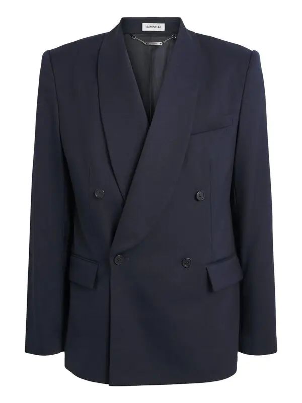 Simkhai Coleman Blazer - Navy