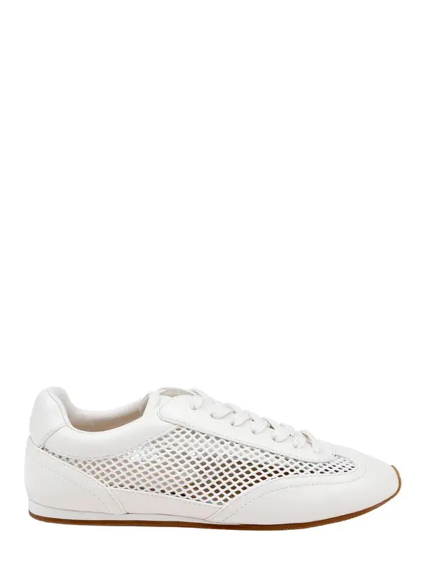 L'Agence Jarah Sneaker - White Leather