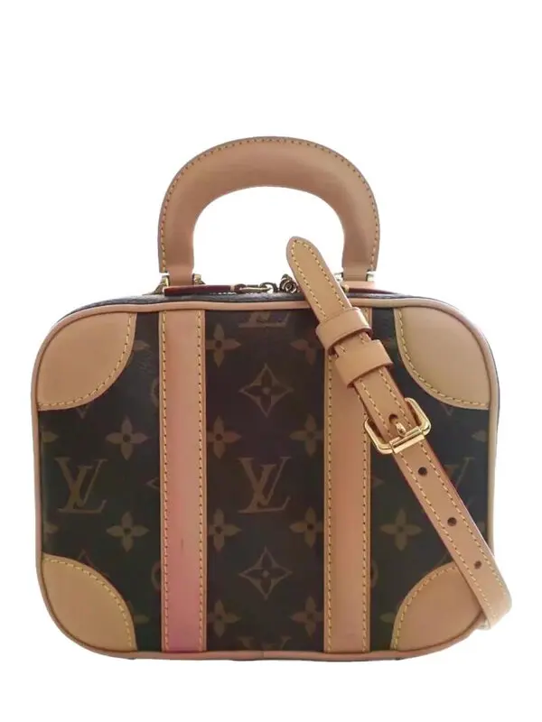 LOUIS VUITTON 2019 Valisette Bb Satchel - Brown