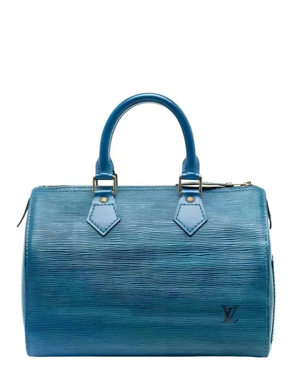 LOUIS VUITTON 1994 Epi Speedy 25 Boston Bag - Blue