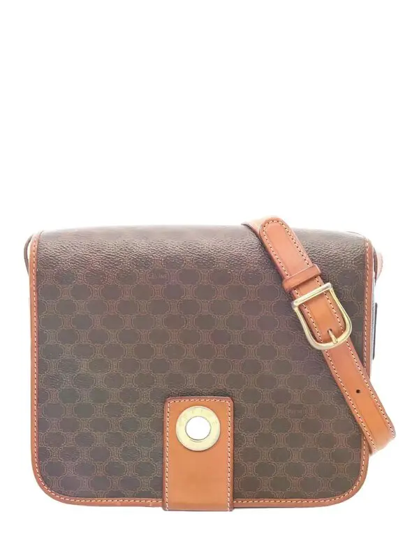 Celine Macadam Shoulder Bag - Brown
