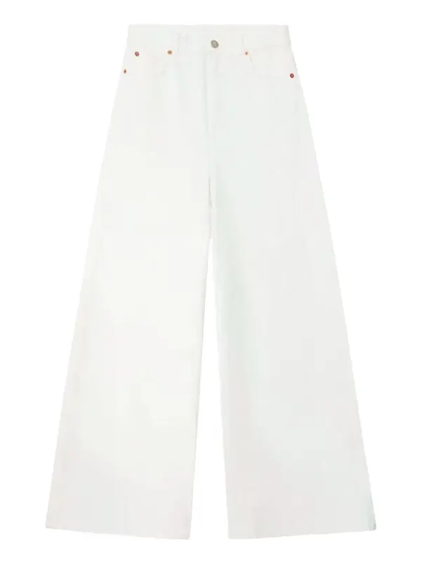 TEURN STUDIOS Cotton Jeans - White