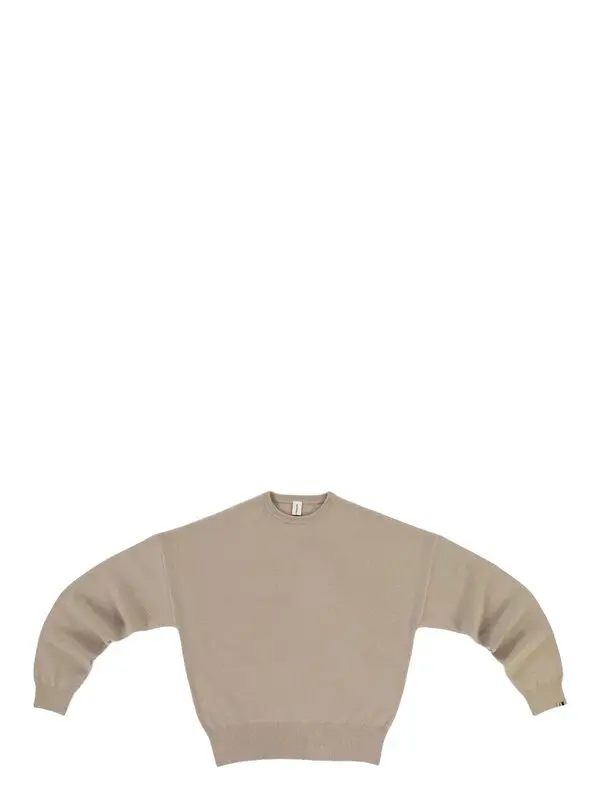 EXTREME CASHMERE X Crew-neck Long-sleeve Sweater - Neutrals