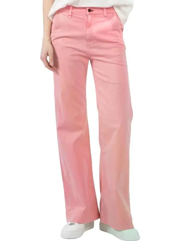 ASKK NY Washed Wide Leg Trousers - Pink