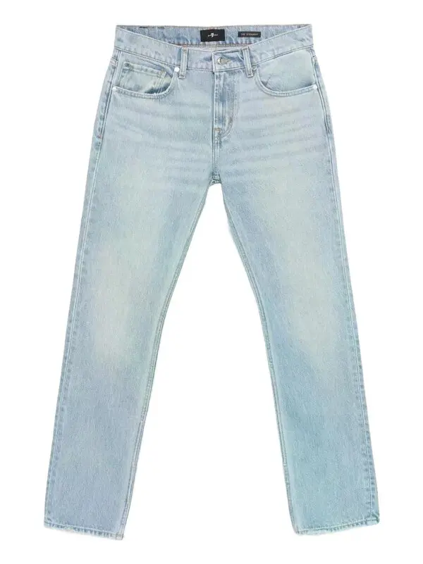7 For All Mankind The Straight Jeans - Blue