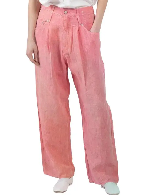 R13 Pleated Trousers - Pink