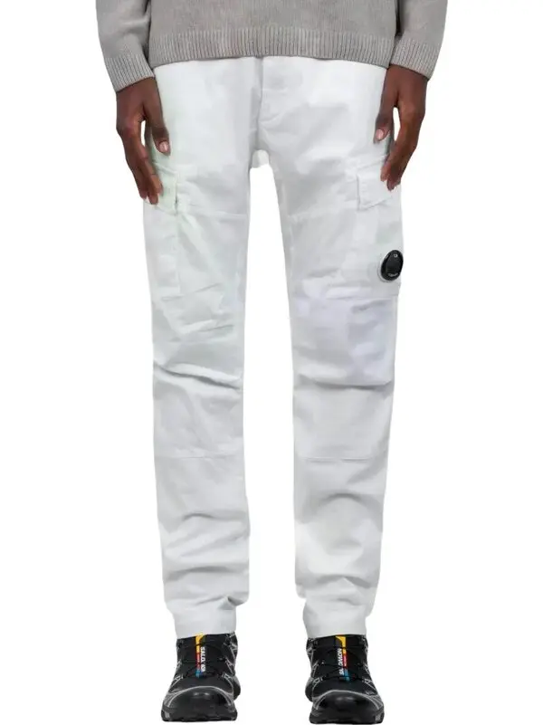 C.P. COMPANY Cargo-pocket Trousers - White