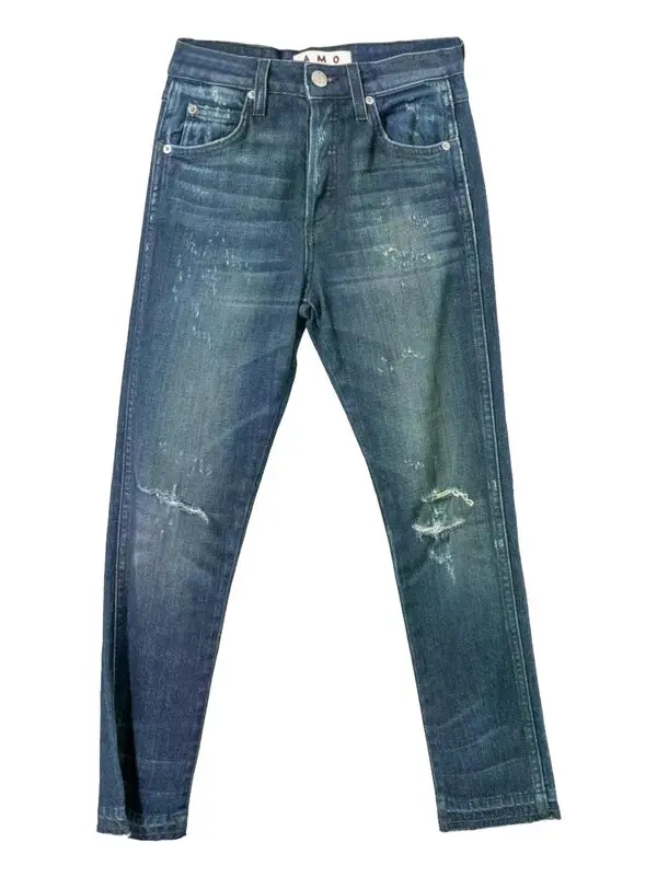 AMO Distressed Jeans - Blue