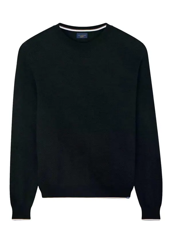 Paul & Shark Crew Neck Sweater - Black