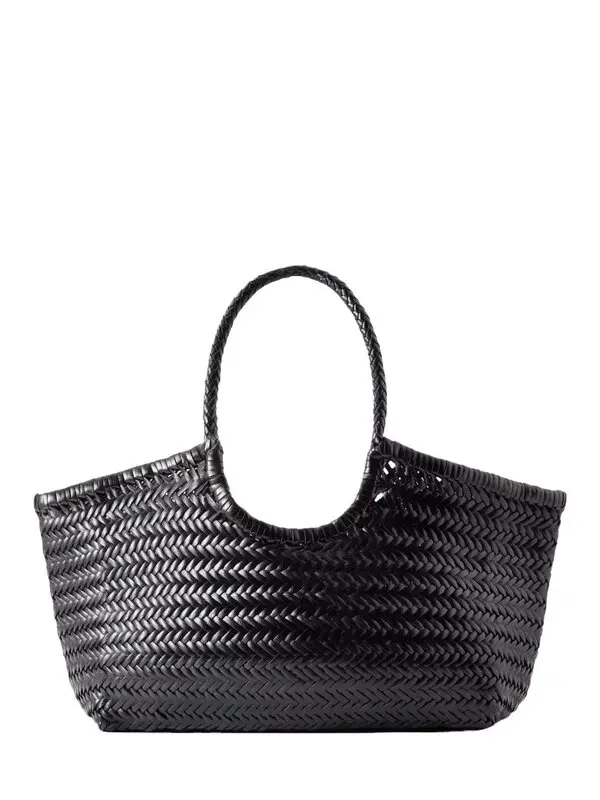 Dragon Diffusion Big Nantucket Handwoven Tote Bag - Black