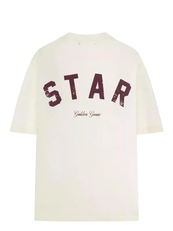 GOLDEN GOOSE Embellished T-shirt - Neutrals