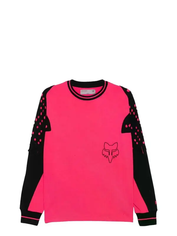 KIKO KOSTADINOV Perforated Long-sleeve Sweatshirt - Pink