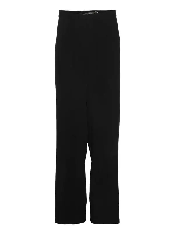 Marina Rinaldi Crepe Trousers - Black