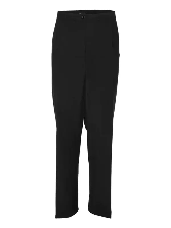 ELENA MIRO` Elastic-waistband Trousers - Black