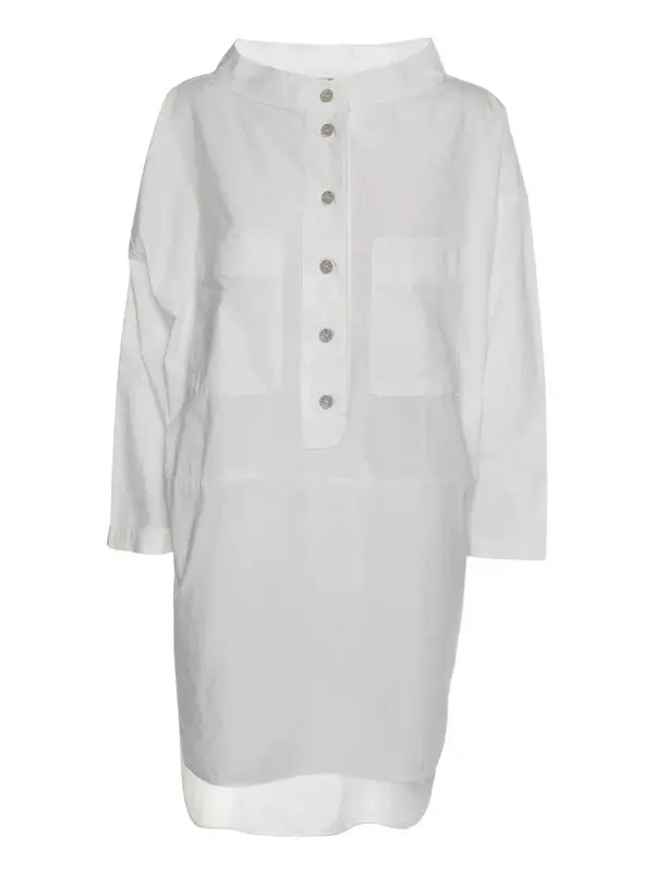 Kenzo Buttoned Pocket Shirt - White