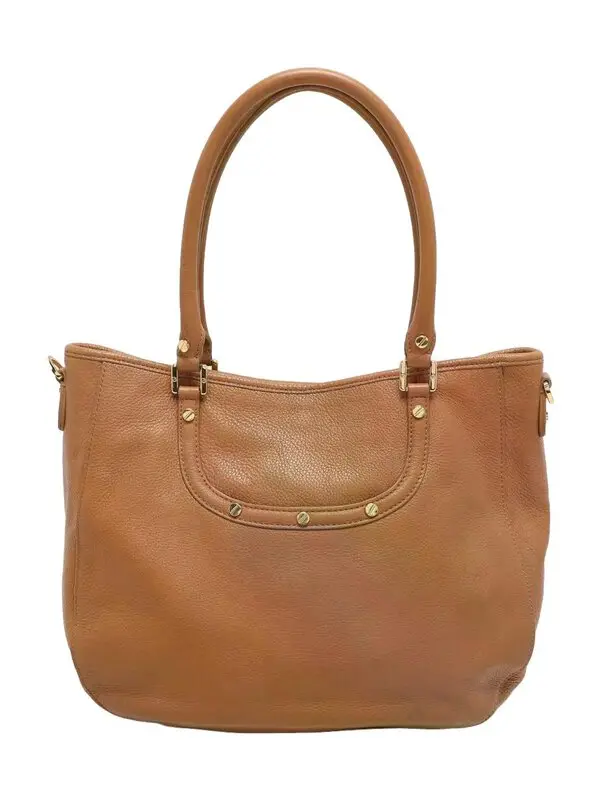 Tory Burch Amanda Leather Tote - Brown