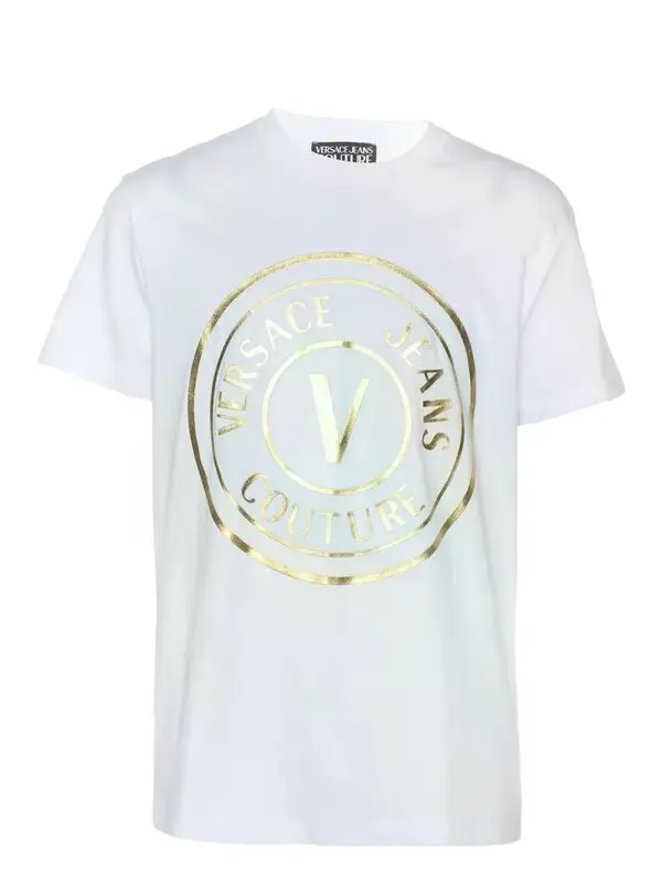 Versace Logo-print T-shirt - White