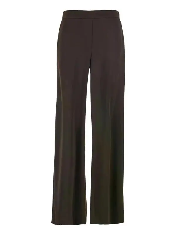 P.a.r.o.s.h Elasticated Palazzo Pants - Brown