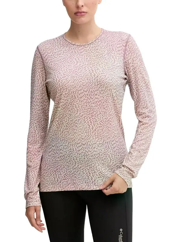 Icebreaker Patterned Long-sleeve Top - Pink