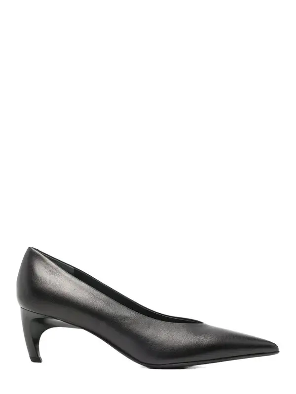 SERGIO LEVANTESI Eloisa Pointed Heel Pumps - Black