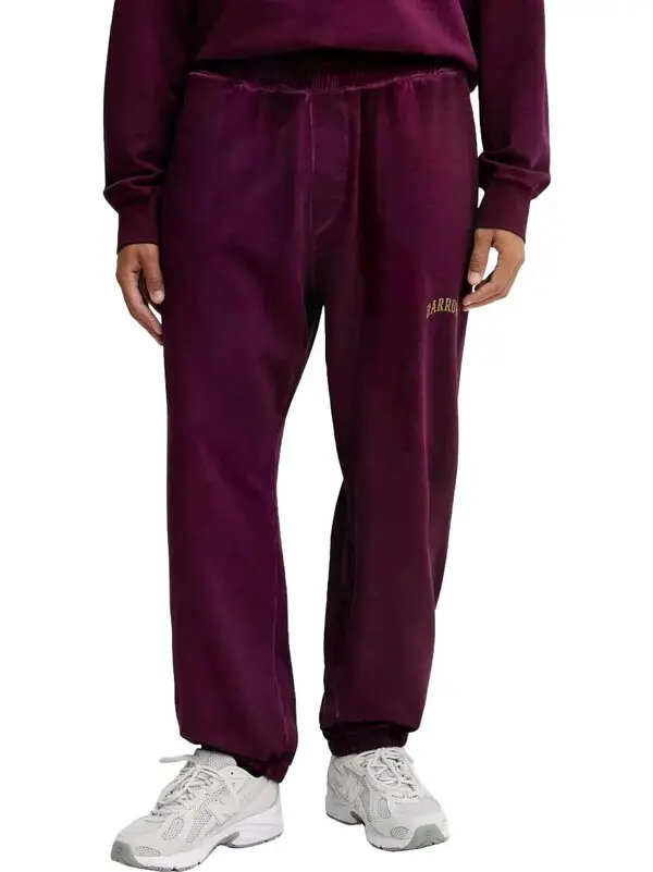 BARROW Logo-print Track Pants - Purple