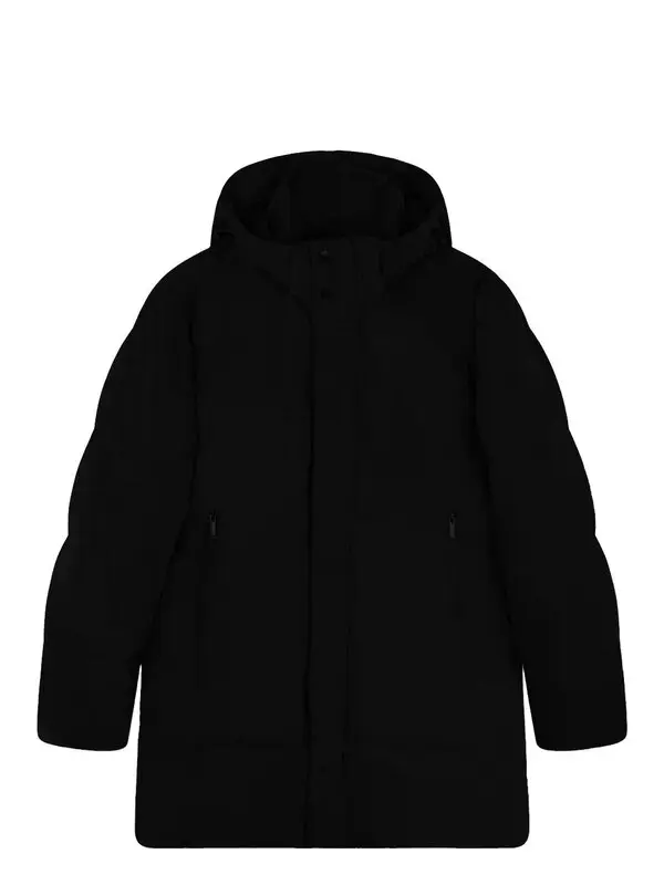 Paul & Shark Typhoon Re-4x4 Quilted Coat - Black