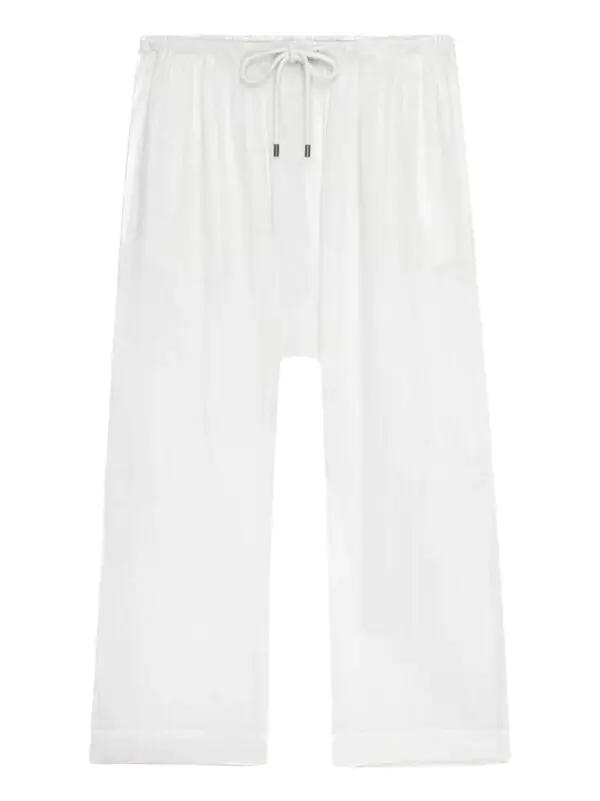 The Great. Drawstring Trousers - White