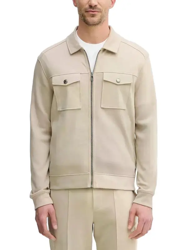 JOOP! Zip-up Sweatshirt - Neutrals